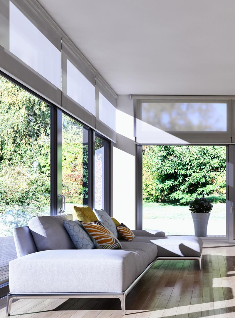 Serenity Sunscreen Roller Blinds - The Shutter Family